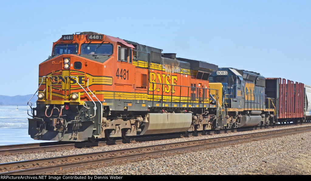 BNSF 4481, Aurora Sub.